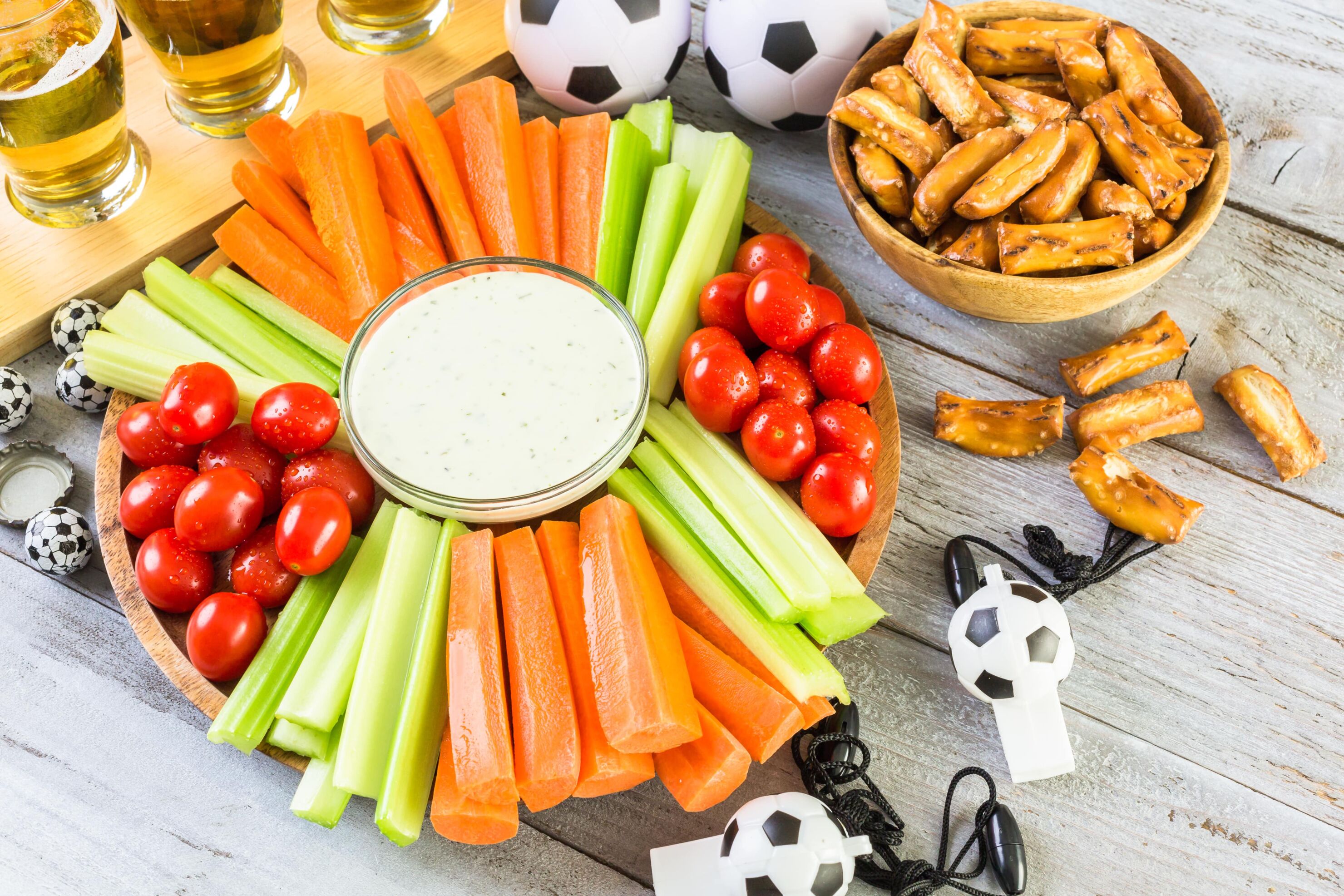 Perfekter Fussballabend mit Kids voller Spaß, Snacks und DIYs